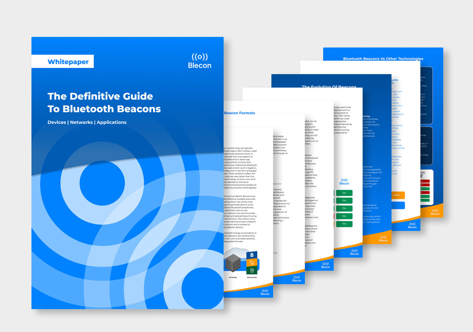 Blecon - Bluetooth Beacon Networks